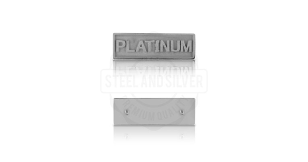 Steel and Silver : DIS-TAG-PLATINUM